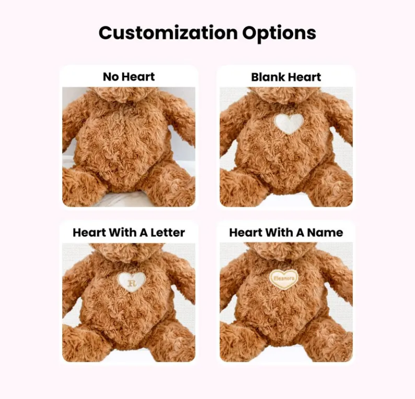Blessing Bear | Personalized Teddy Bear for Baby Shower – The Graceful ...