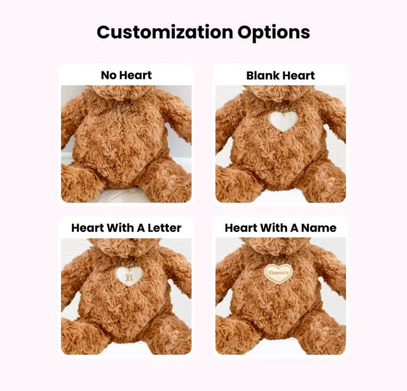 Blessing Bear | Personalized Teddy Bear for Baby Shower – The Graceful ...