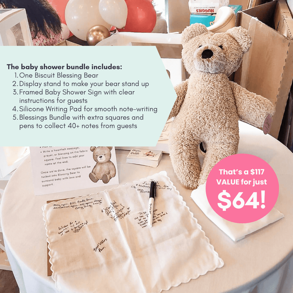 Blessing Bear | Sentimental Gift for New Baby | Prayer Bear – The ...