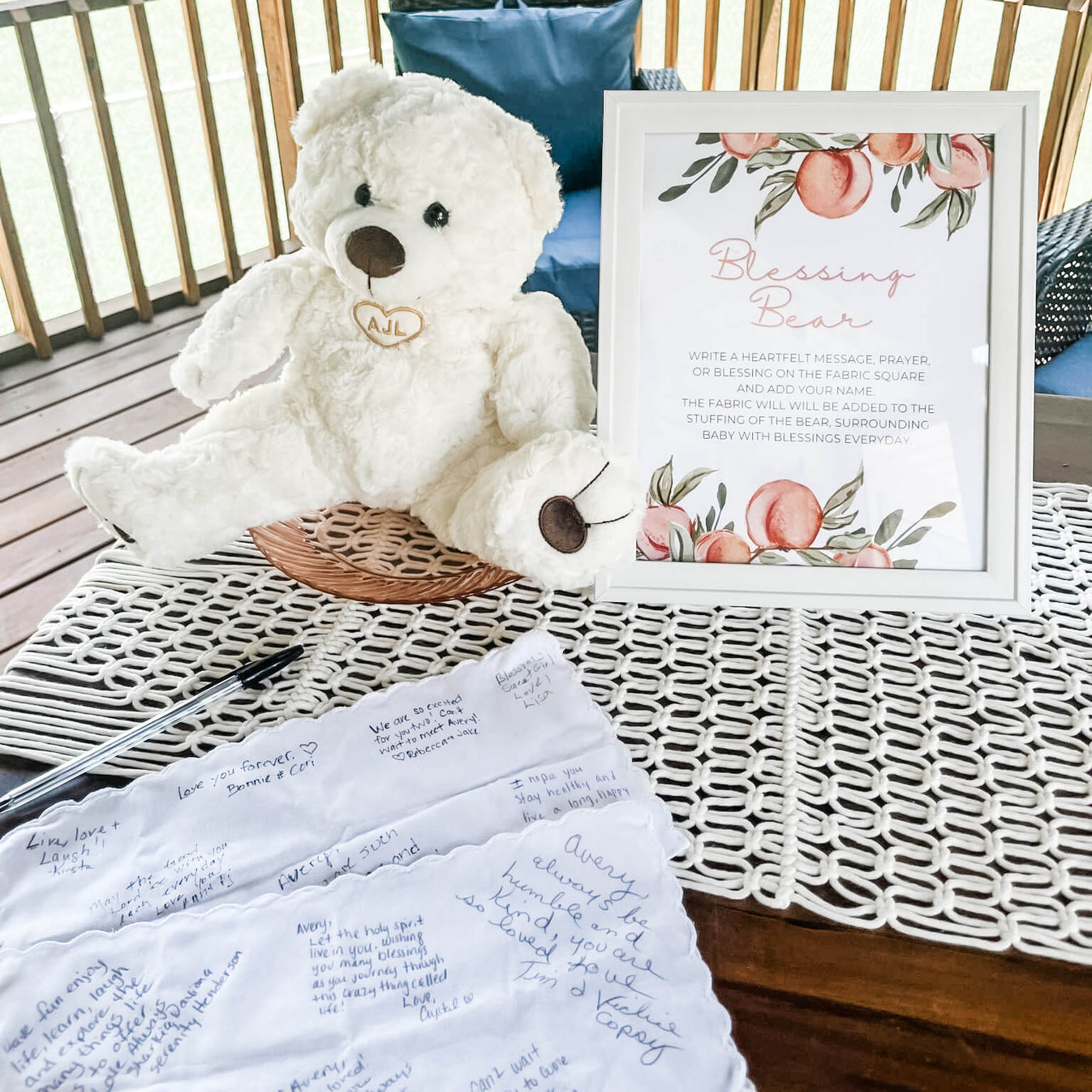 Blessing Bear | Sentimental Gift for New Baby | Prayer Bear – The ...