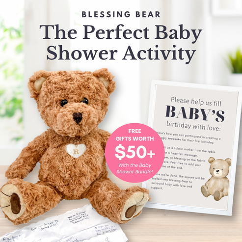 Blessing Bear | Sentimental Gift for New Baby | Prayer Bear – The ...