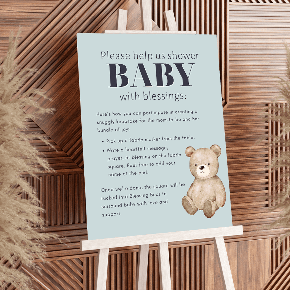 Baby Shower Sign – The Graceful Goose